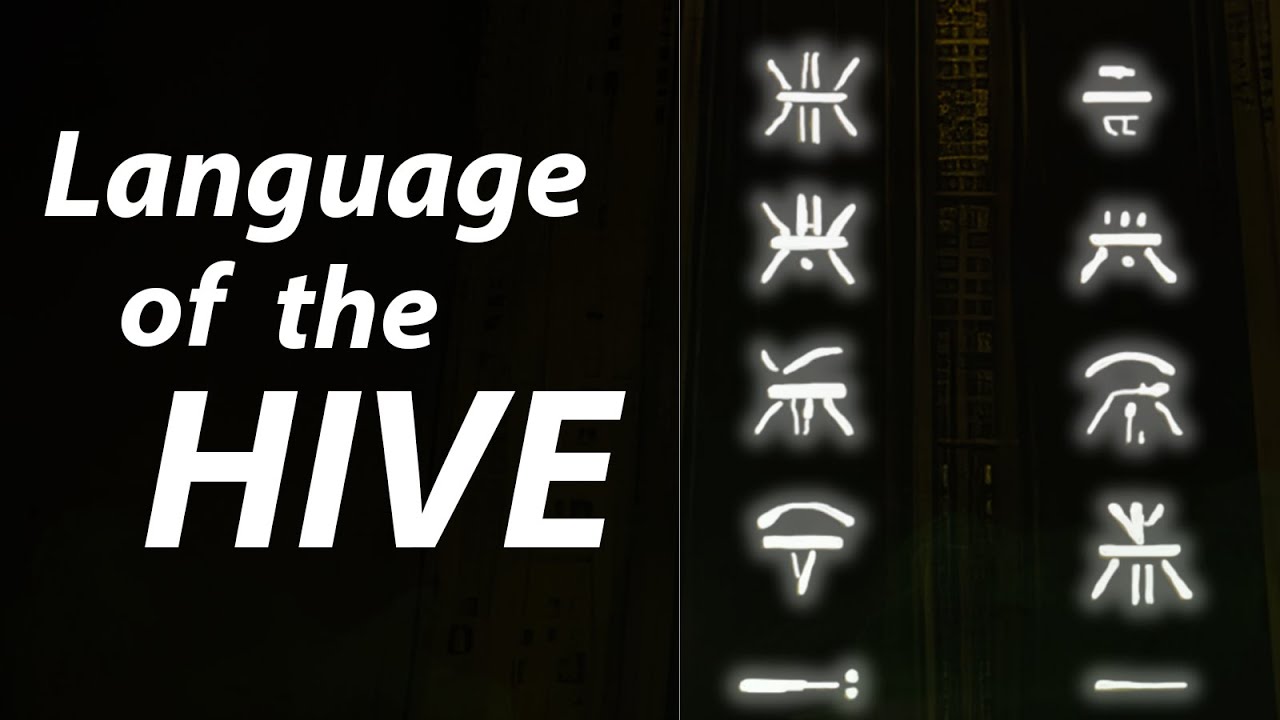 Destiny Lorepedia | The Hive Language - YouTube