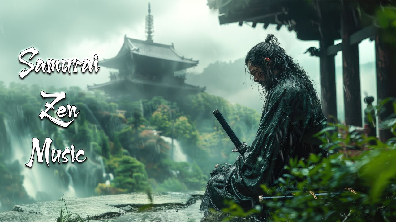 Soothing Flute Melody on a Rainy Day - Miyamoto Musashi - Samurai ...
