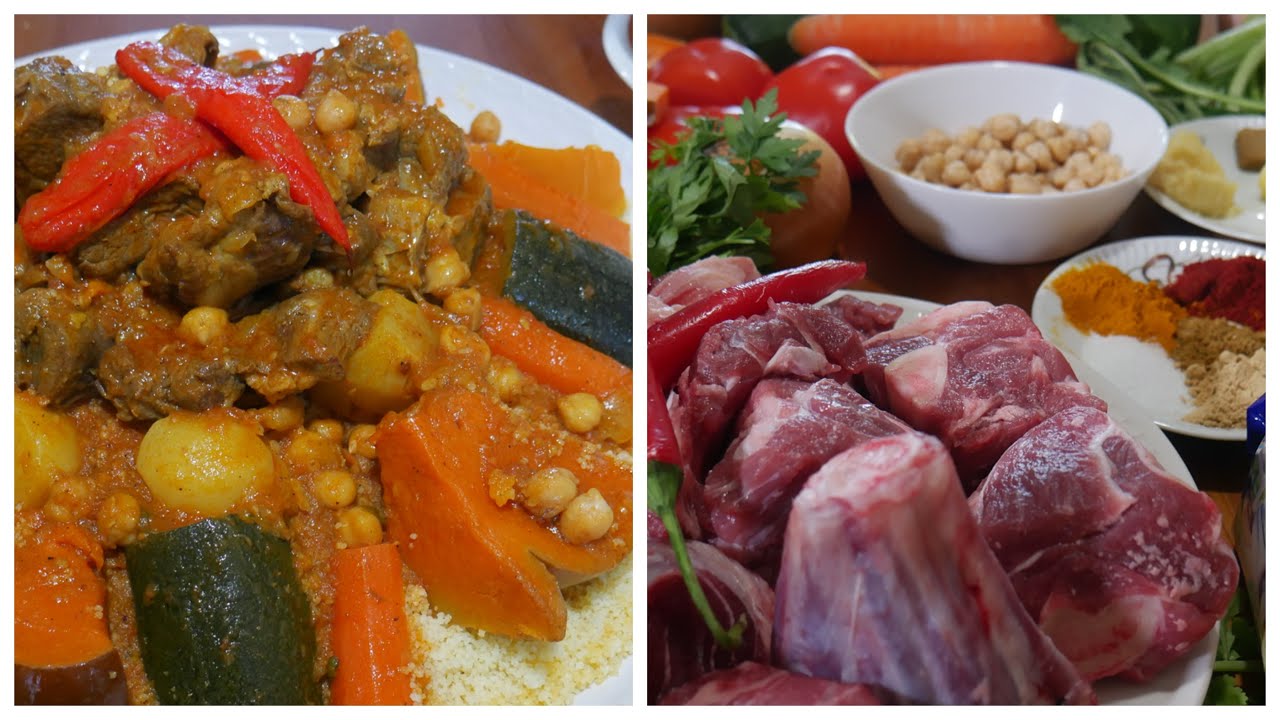 COUSCOUS MAROCAIN TRADITIONNEL - YouTube