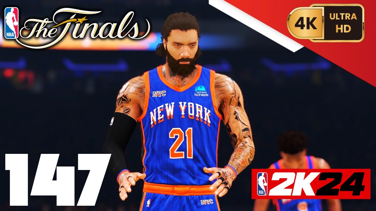 NBA 2K24 {My Career} [PC] (4K) EP147 {The NBA Finals} Game 1 =Jazz ...