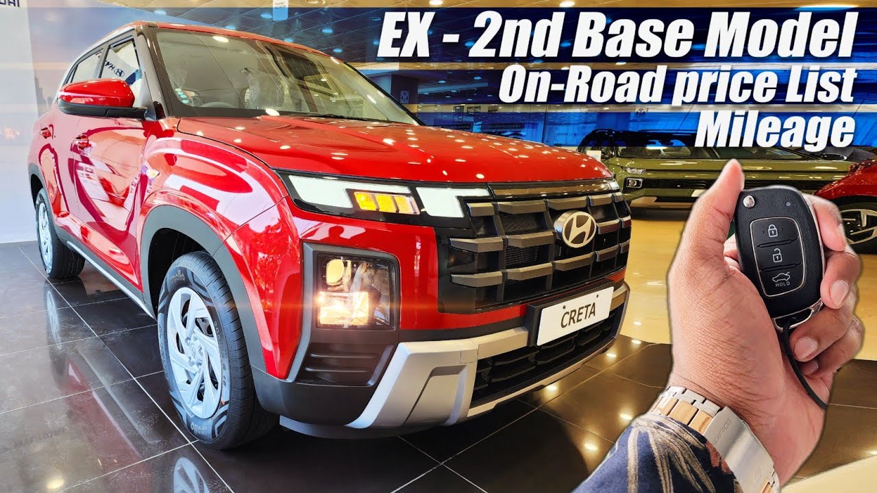 Hyundai Creta EX 2024 (2nd Base Model) On Road Price List, Mileage ...