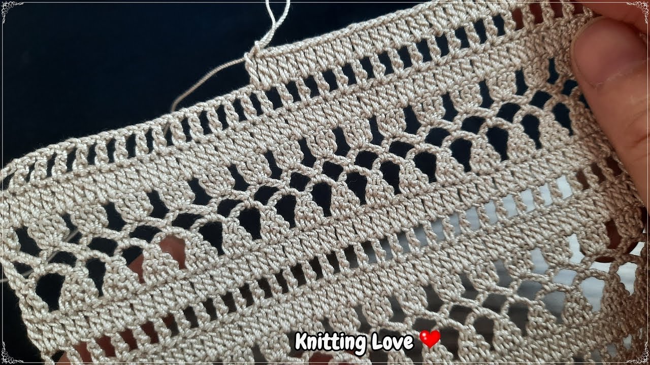 Super Easy Ribbon Crochet Pattern 🌸 Free Beginner Tutorial | Harika Tığ ...