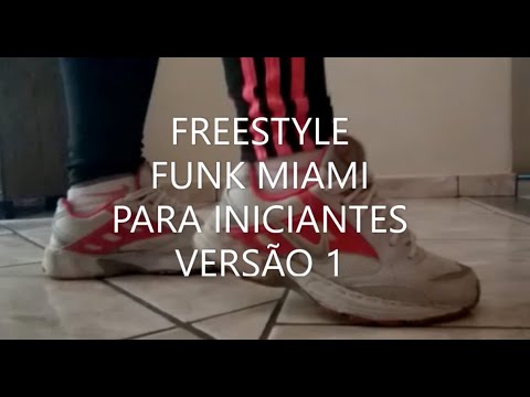 💃6 - FRESTYLE FUNK MIAMI PARA INICIANTES VERSÃO 1. Vamos malhar dançando. Walk On By (Young Deenay )