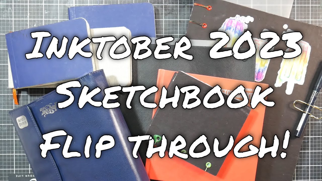 All my Drawing for Inktober 2023! (plus extra done at the Inktober ...
