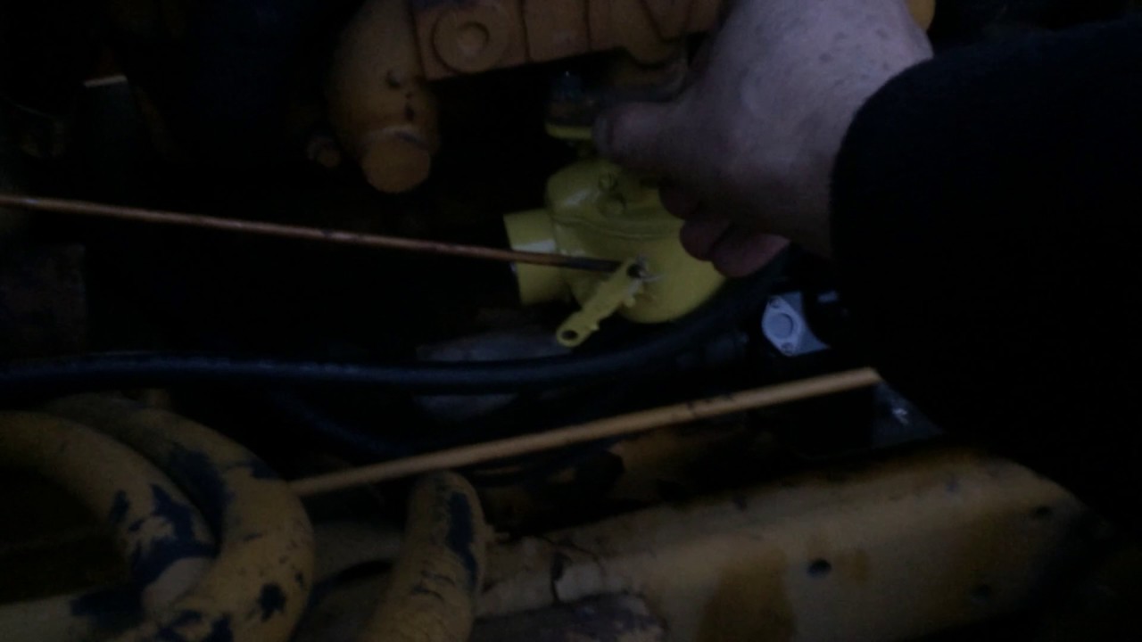 Hercules IXB on Oliver OC 3 Crawler - YouTube