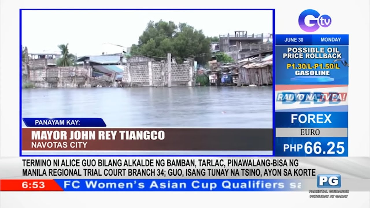 Navigational gate sa Navotas City, tatangkaing maitaas bukas - YouTube