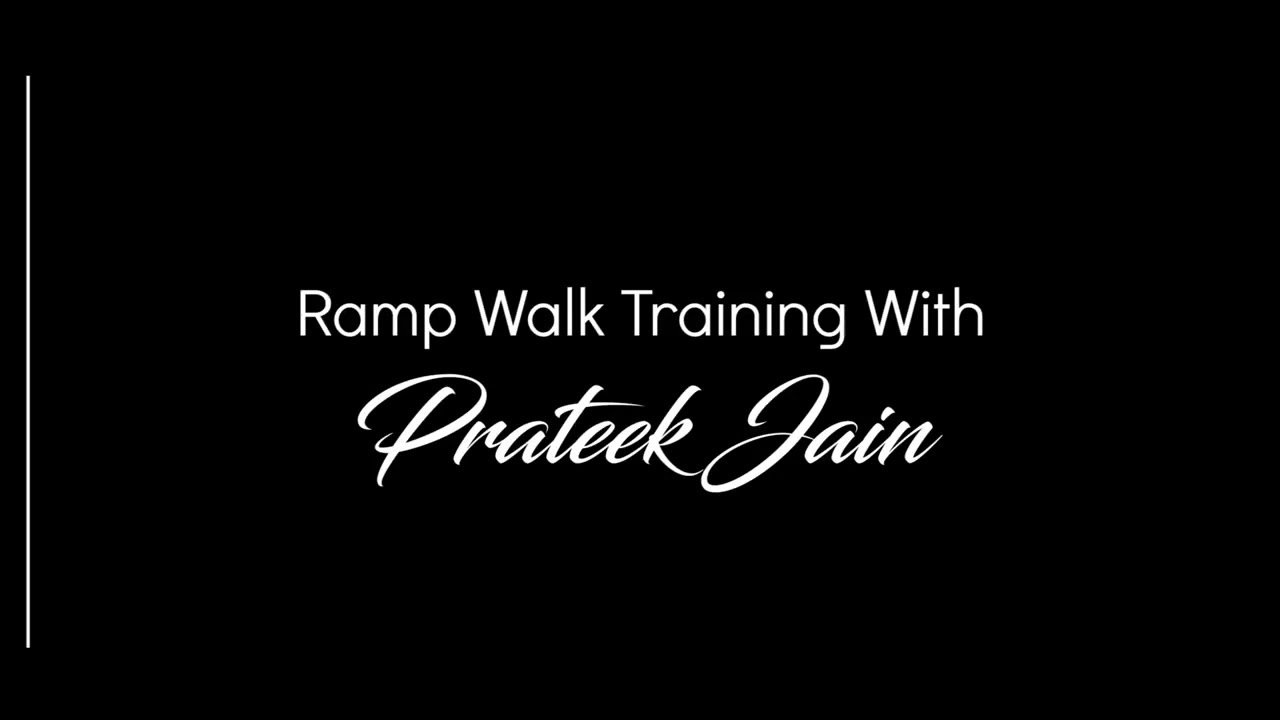 Ramp walk Prateik jain (mr India) male model - YouTube