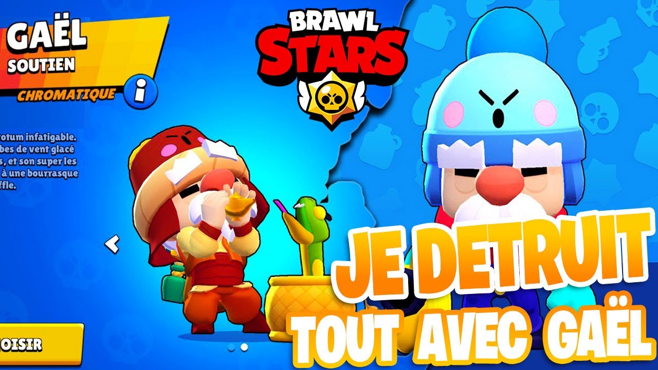 JE DETRUIT TOUT AVEC GAÏL I BRAWL STARS FR - YouTube