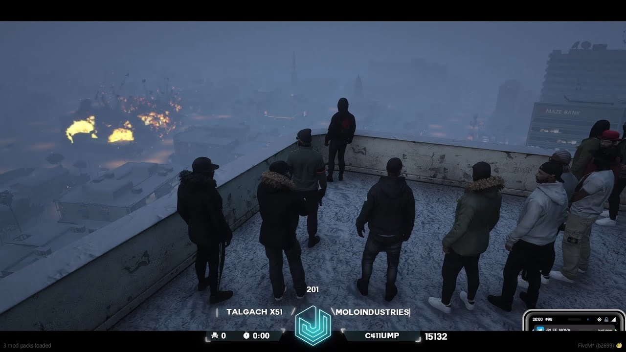 Mandem Witness Tommy T Blow Up The Mandem Block | NoPixel Mandem GTA RP ...