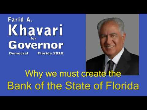 Khavari for Governor - Bank of the State of Florida