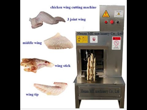 automatic chicken wing cutting machine for hot sale - YouTube