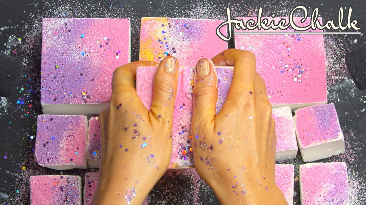 JackieChalk True ASMR - Satisfying Gym Chalk Crush - S1E5 - YouTube