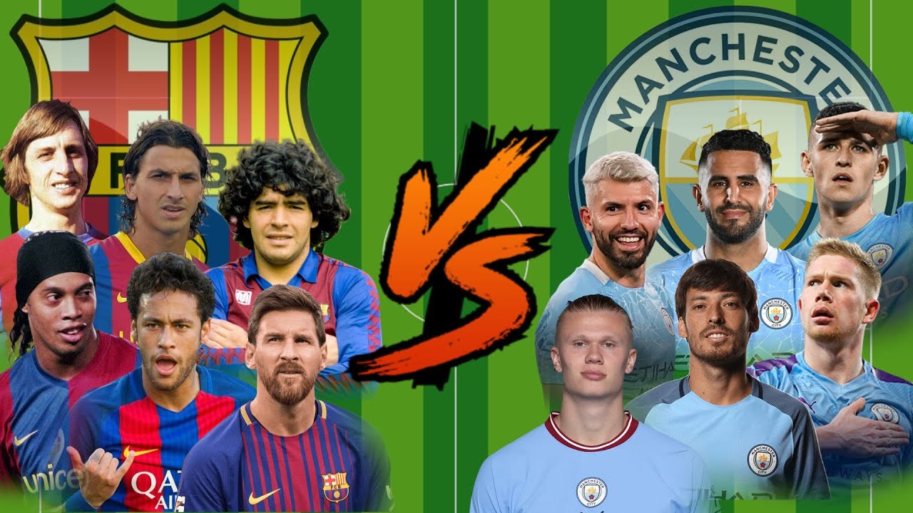 FCB Legends vs MCI Legends💪(Barcelona vs Manchester City) - YouTube