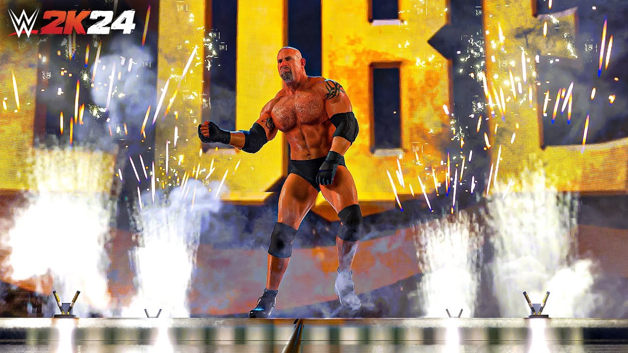 WWE 2K24: Goldberg Character Model / Graphics Pack | WWE 2K24 Mods ...