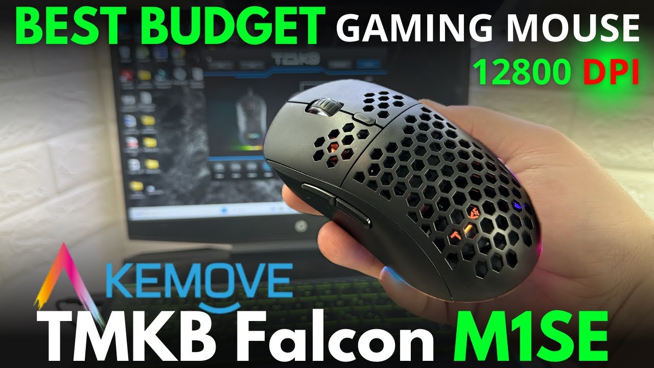TMKB Falcon M1SE Ultralight Honeycomb GAMING MOUSE RGB! BEST BUDGET ...