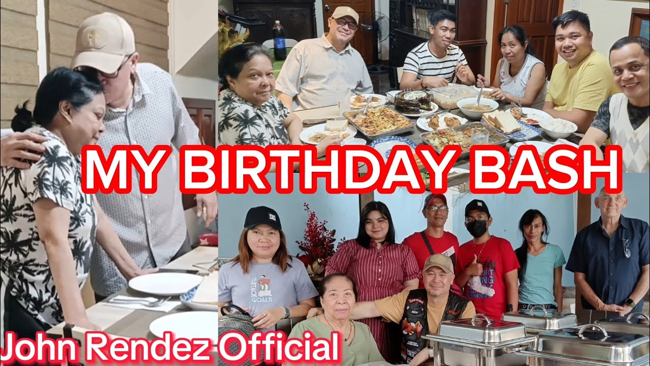 MY BIRTHDAY BASH | JOHN RENDEZ OFFICIAL - YouTube