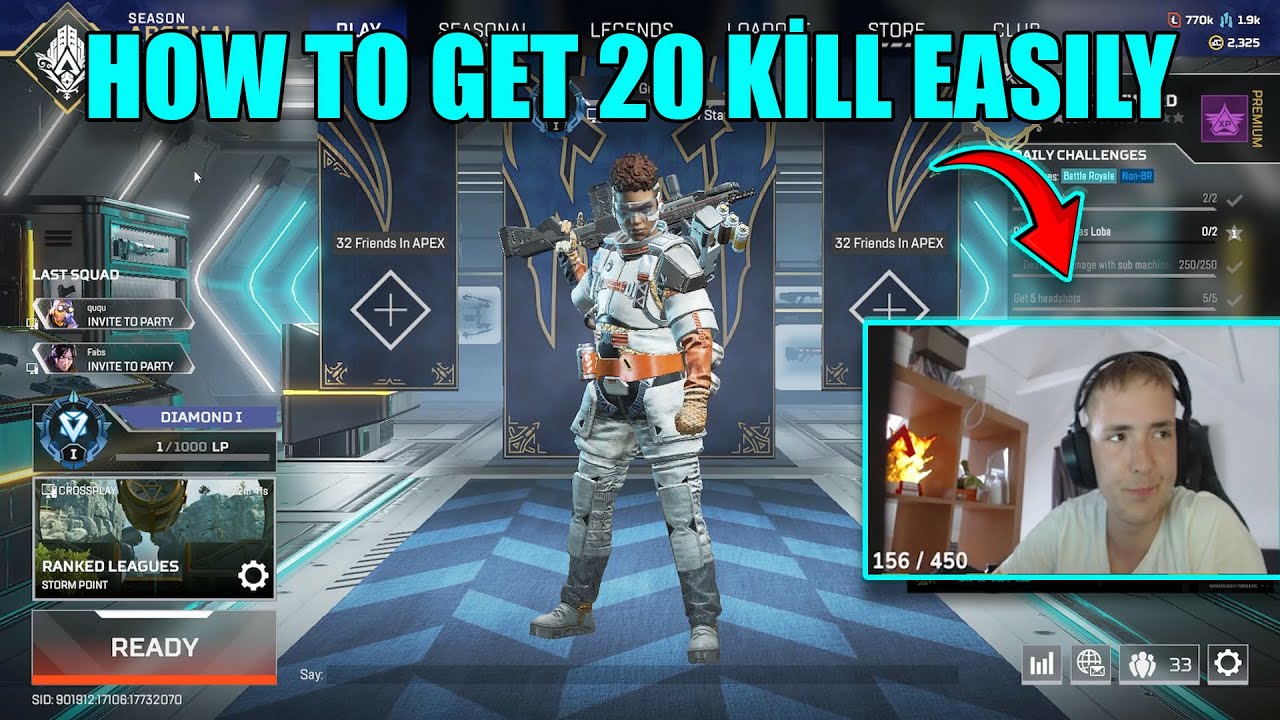 Gnaske Tells How To Get 20 Kill Easy /Apex Legend Funny Moments - YouTube