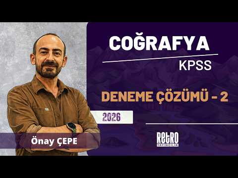 2026 - KPSS Kapsamlı Deneme Çözümü / 2 ~ Önay ÇEPE