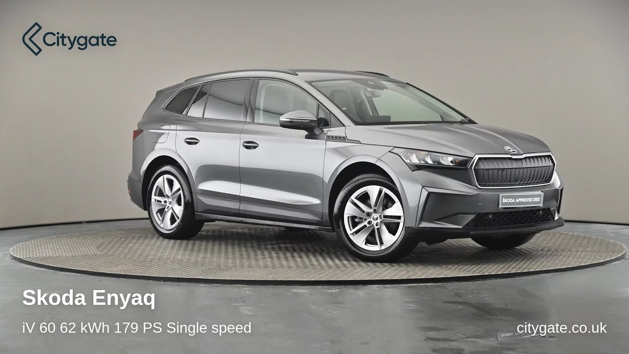 Skoda Enyaq - iV 60 62 kWh 179 PS Single speed - Citygate ŠKODA Watford ...