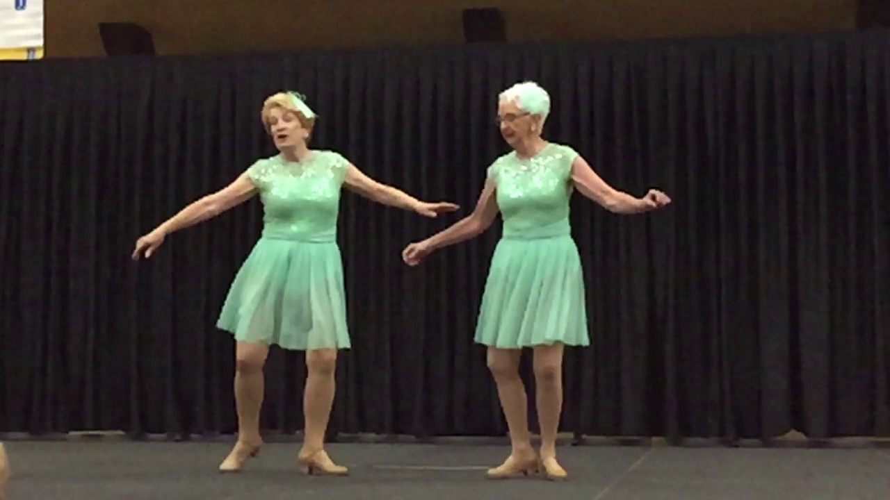 Millie and Barb Tap Dancing 2 - YouTube