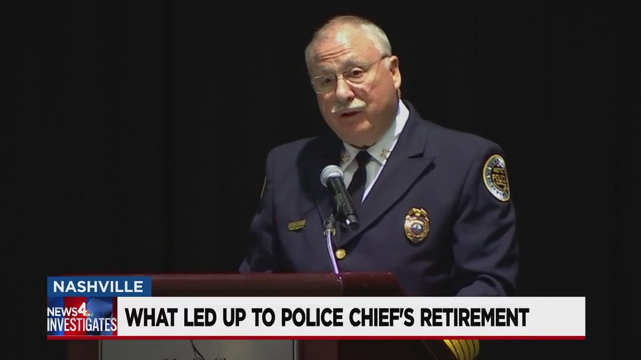 What Led Up To MNPD Chief Steve Anderson's Retirement - YouTube