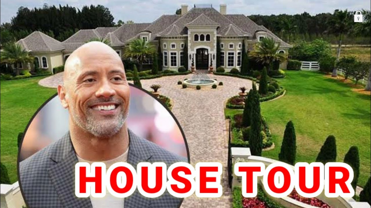 Dwayne “THE ROCK” Johnson | House Tour 2020 | His Mansions in Florida ...