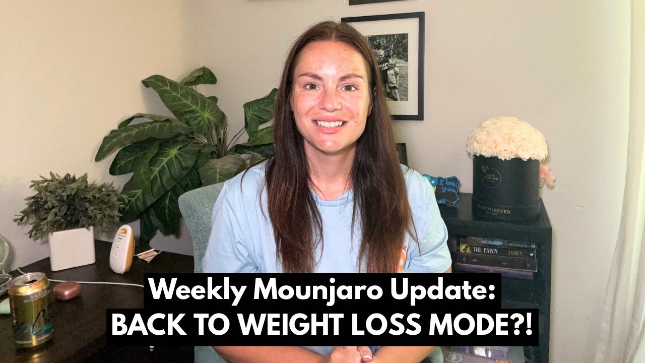 Weekly Mounjaro Update: Finally back in weight loss mode?! - YouTube
