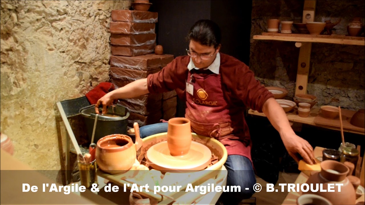 LE MÉTIER DE POTIER - ARGILEUM - JOURNÉES DU PATRIMOINE © 2017 - SAINT ...