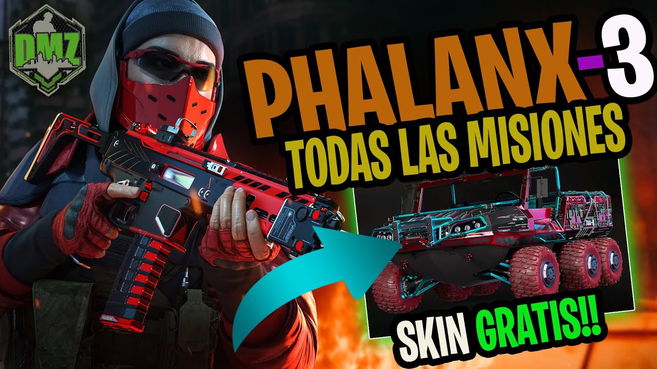 COMO COMPLETAR TODAS LAS MISIONES DE PHALANX 3 *DMZ TEMPORADA 4* SKIN ...