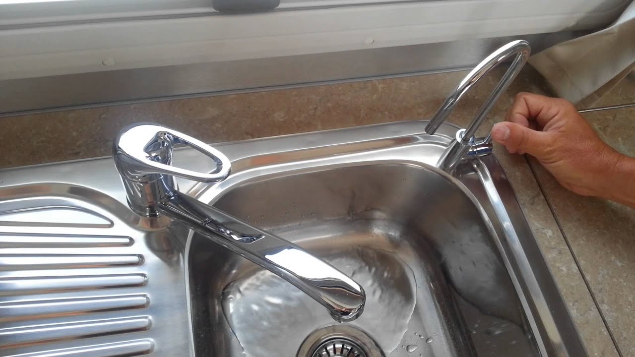 Montana Outback: Water pump and water taps - YouTube