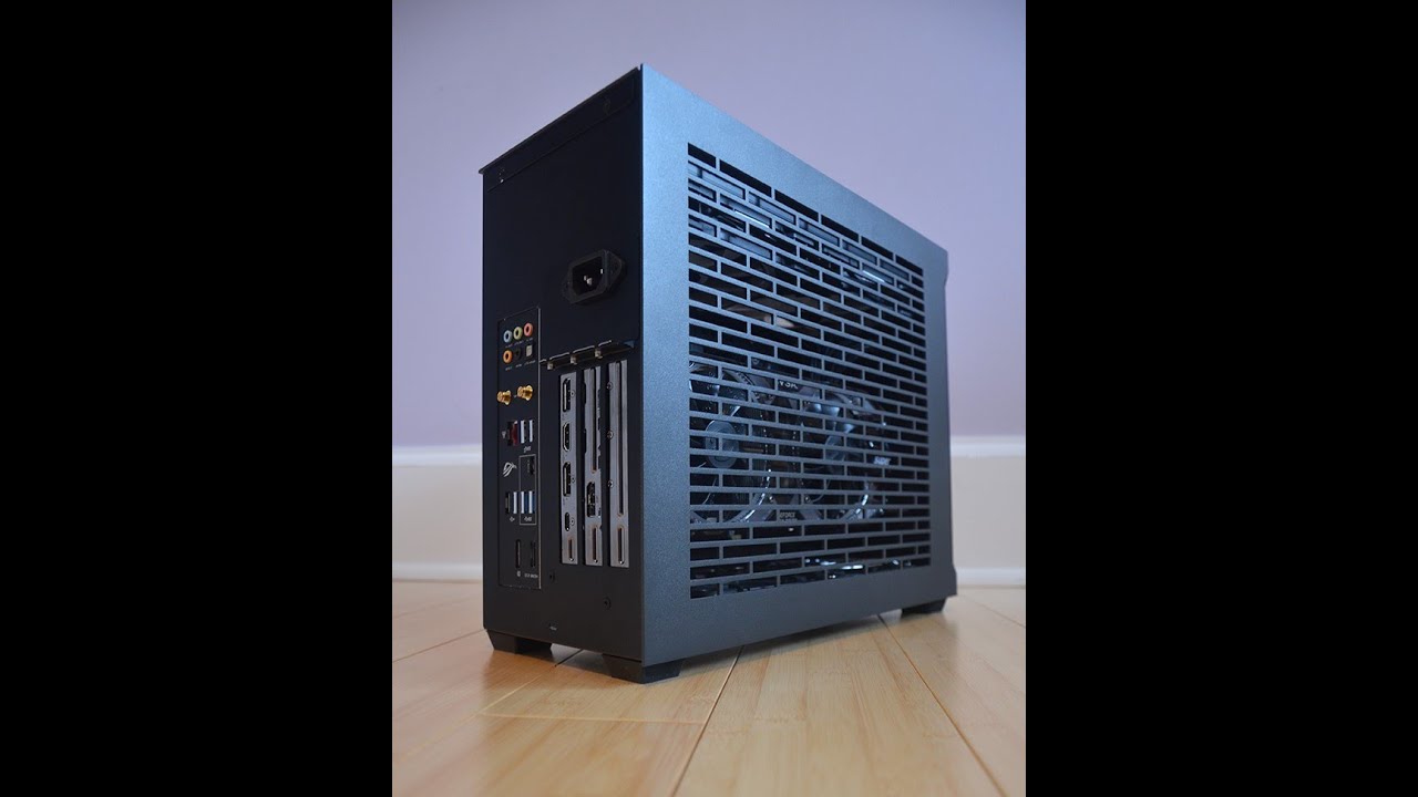 Sliger SM580 - Full Build - 3 Slot GPU + 280mm AIO! - YouTube