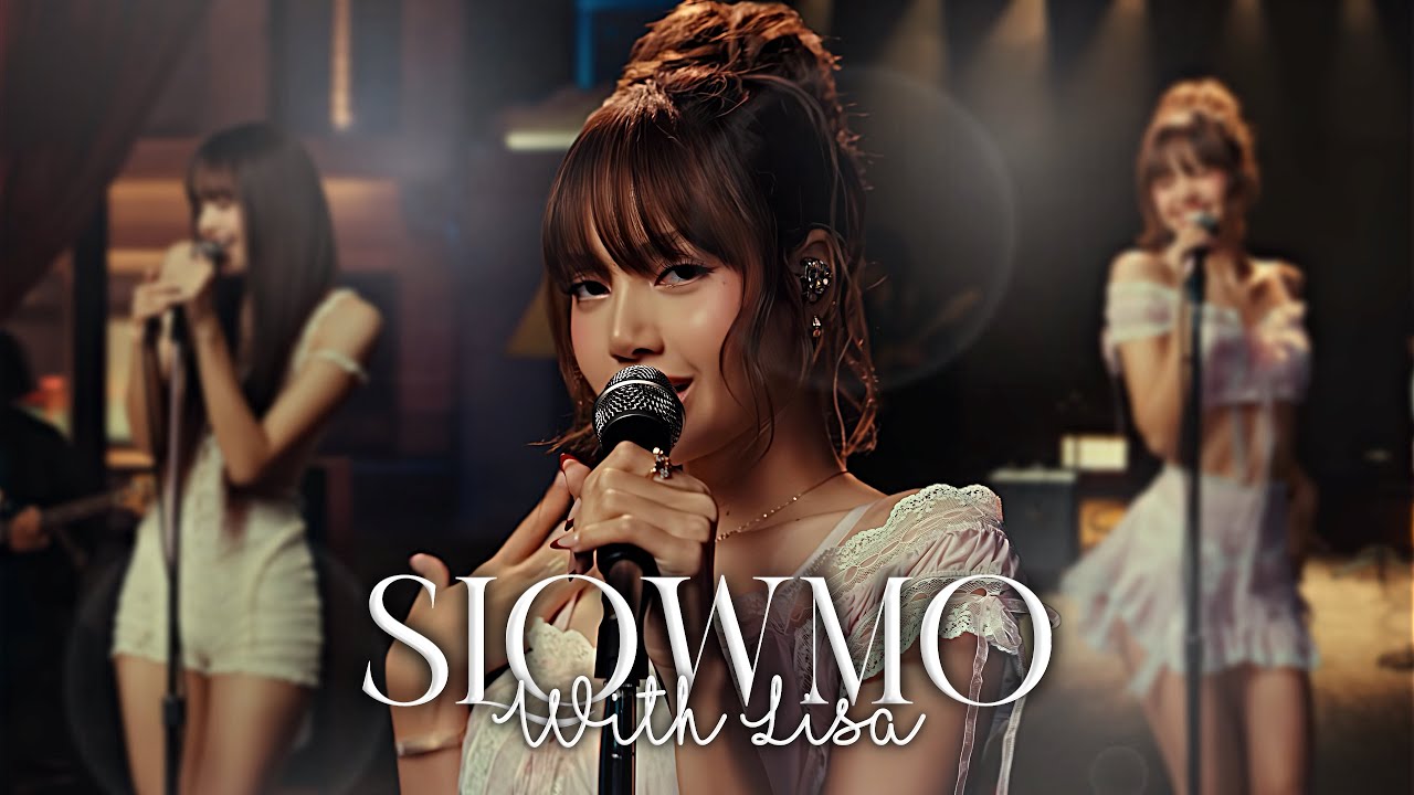 SLOWMO Twixtor LISA "MOONLIT FLOOR" 4K Official Performance Video clips ...