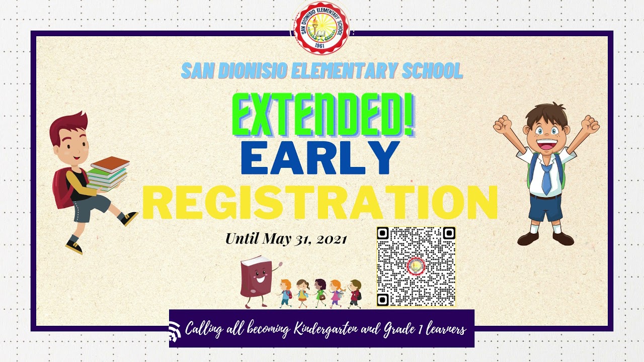 Extended Early Registration until May 31, 2021 - YouTube