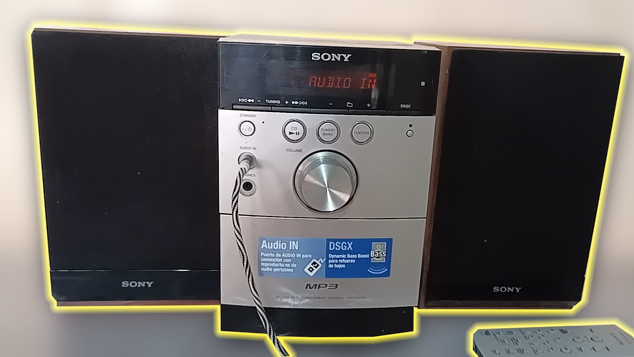 MICRO COMPONENTE SONY CMT EH15 - YouTube