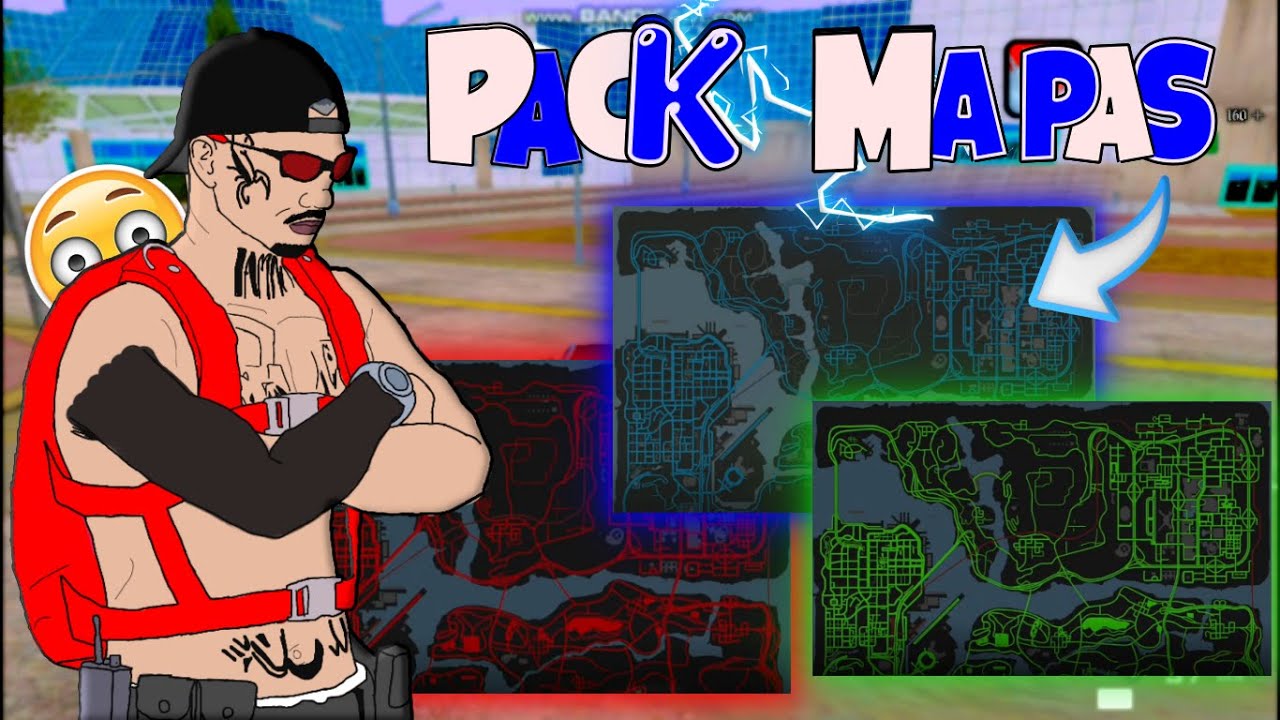 SOLTEI !! PACK MAPAS PARA SAMP ANDROID/PC [link direto🔥] - YouTube