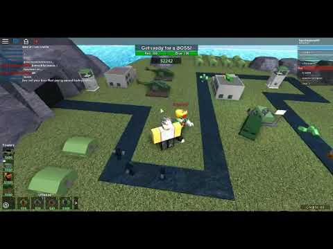 [ROBLOX] Tower Battles - New tower : Barrack (showcase) part 1 - YouTube