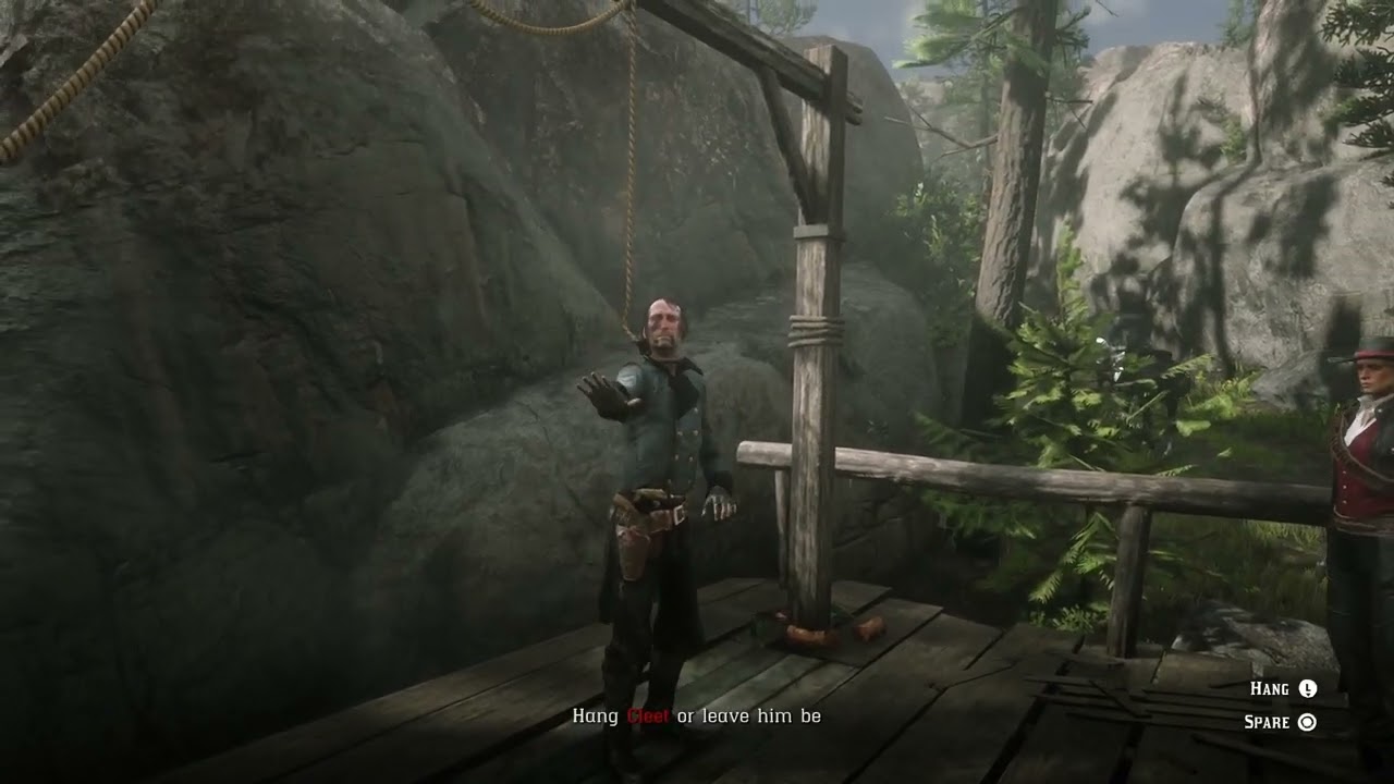 What Happens if you Spare Cleet - Red Dead Redemption 2 - YouTube