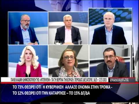 ΠΑΝΕΛΛΑΔΙΚΗ ΔΗΜΟΣΚΟΠΗΣΗ ΤΗΣ "ΒΕΡΓΙΝΑ TV" ΠΕΡΙΟΔΟΣ ΔΙΕΞΑΓΩΓΗΣ 16/3-17/3 ...