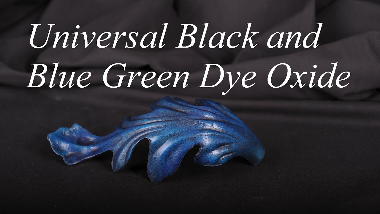 Universal Black and Blue Green Dye Oxide - YouTube