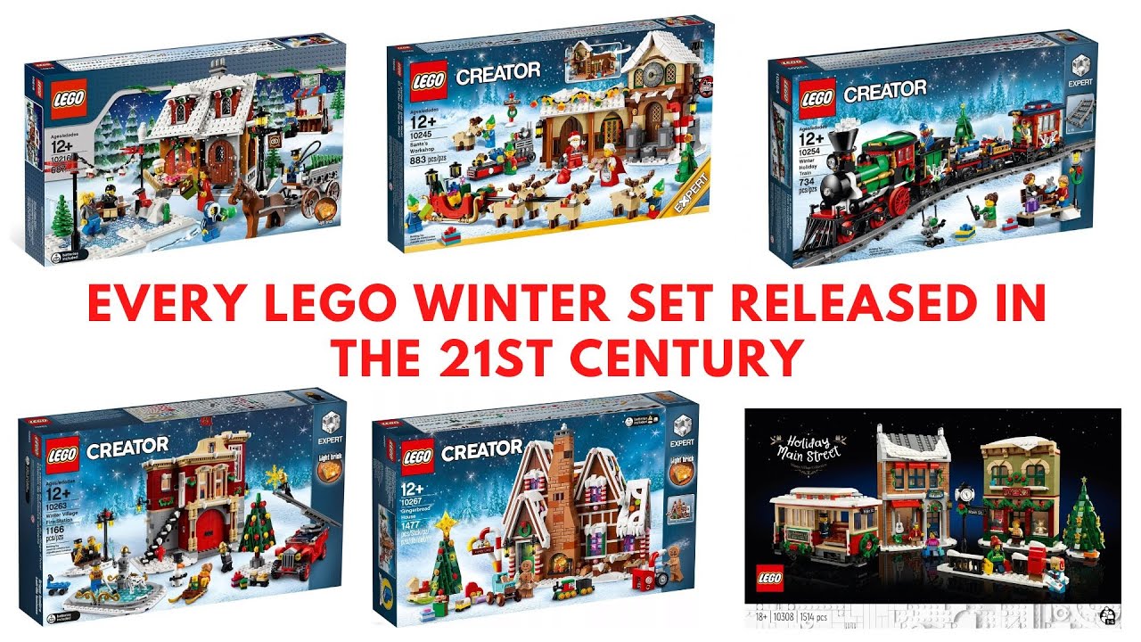 Every lego winter set released in the 21 century - YouTube