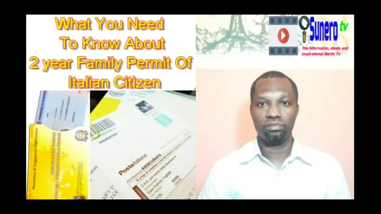 Italian Citizen 2 year Family Residence Permit: Why you need to convert ...