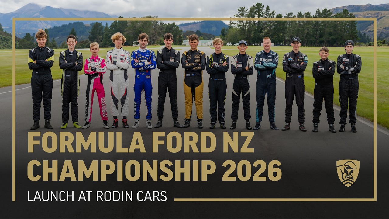 Formula Ford NZ Championship 2026 Launch at Rodin Cars - YouTube