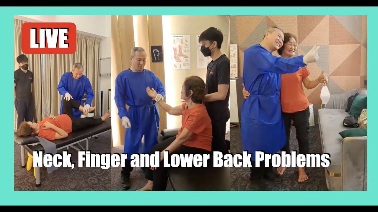 Neck, Finger and Lower Back Problems adjustment by Chris Leong | top 3 ...