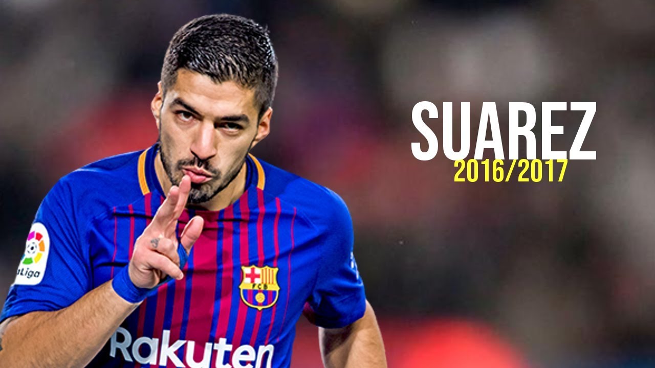 Luis Suarez - El Pistolero - Skills & Goals - 2016/2017 - YouTube