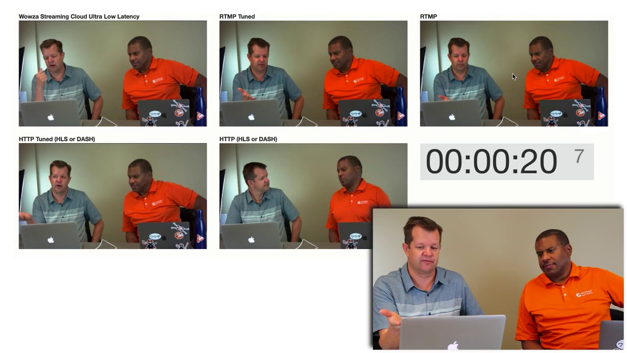 Ultra Low Latency Streaming Service Demo - YouTube