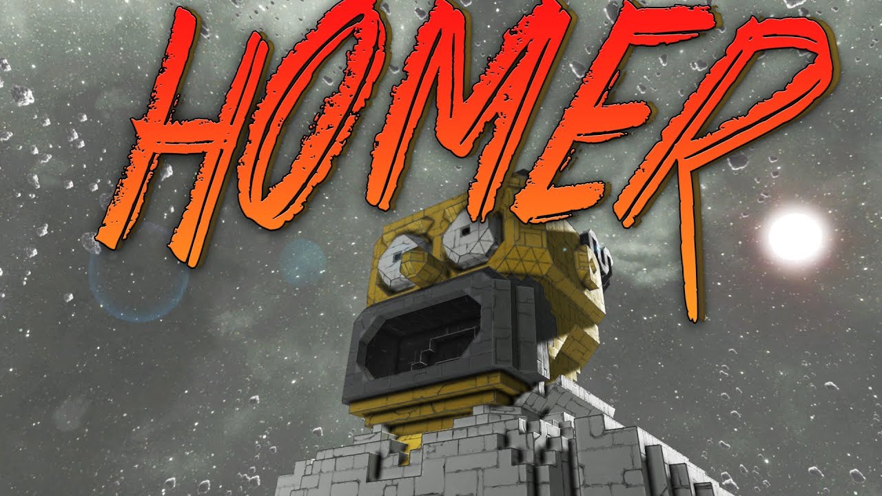 Space Engineers Gameplay: Homer Simpson! - YouTube