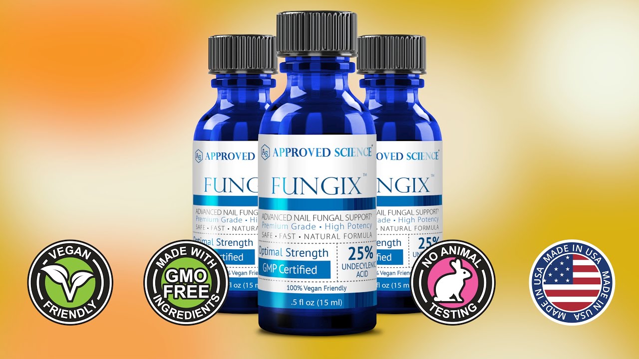Fungix™ - Nail Fungus Formula | Approved Science® (4K) - YouTube