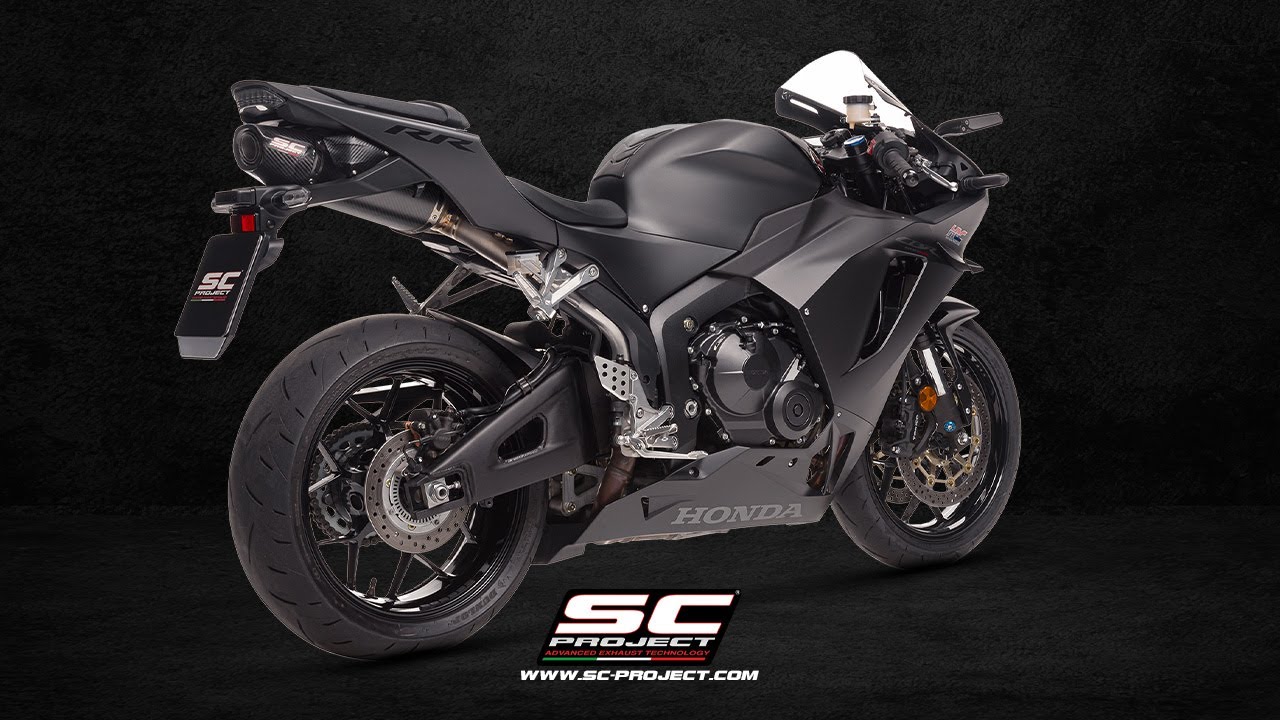 SC-Project SC-RR exhaust for Honda CBR600RR | Street legal - YouTube