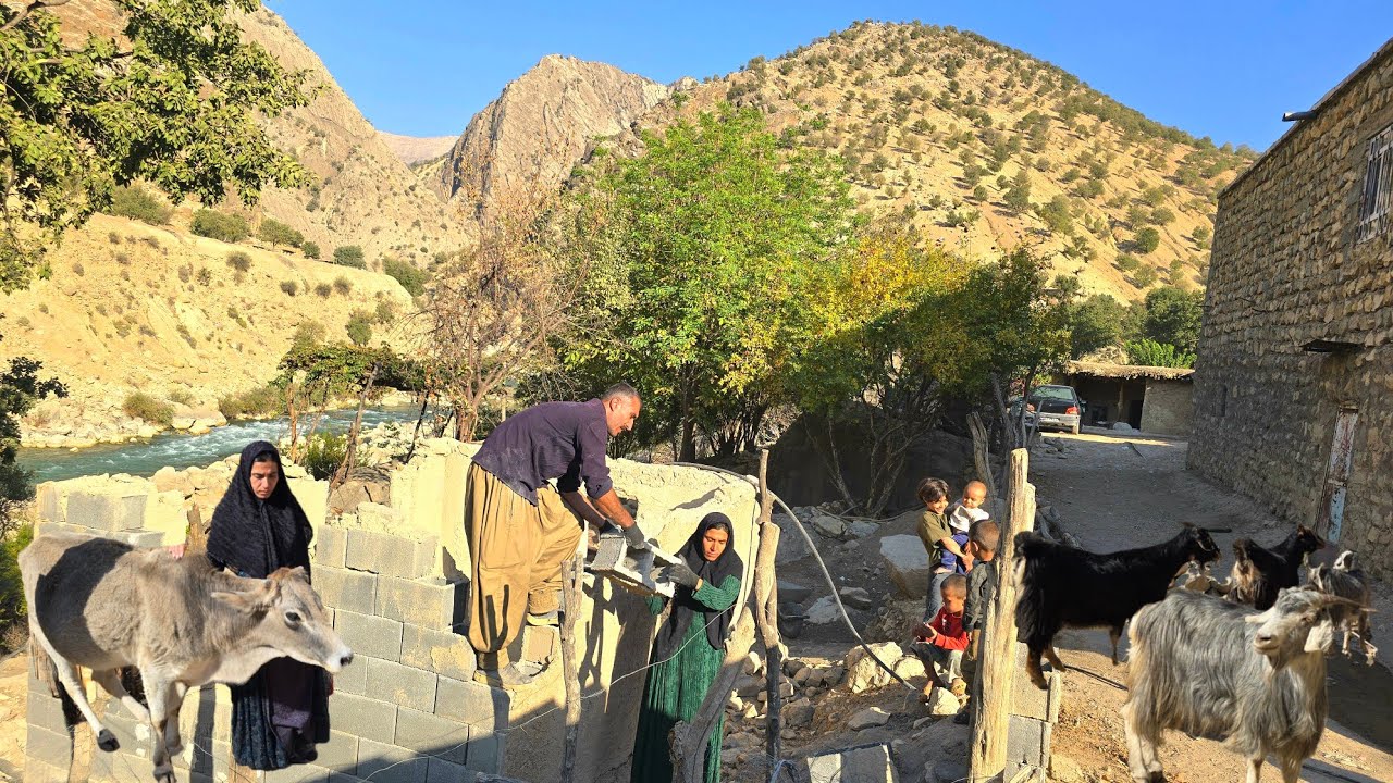 The real life of nomads | From clearing the land to cooking local food ...