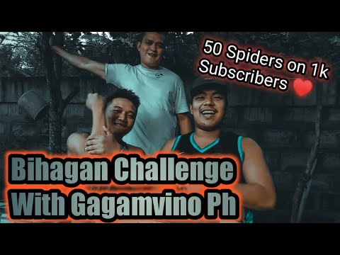 Bihagan Challenge With Gagamvino Ph (Giveaway 50 Spiders on 1ksubs ...
